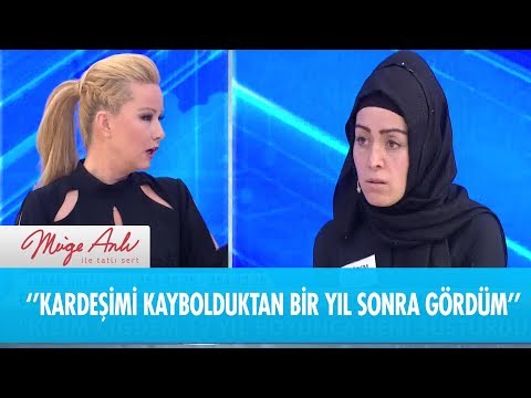 ''Kardeşimi kaybolduktan bir yıl sonra gördüm'' - Müge Anlı ile Tatlı Sert 17 Ocak 2019