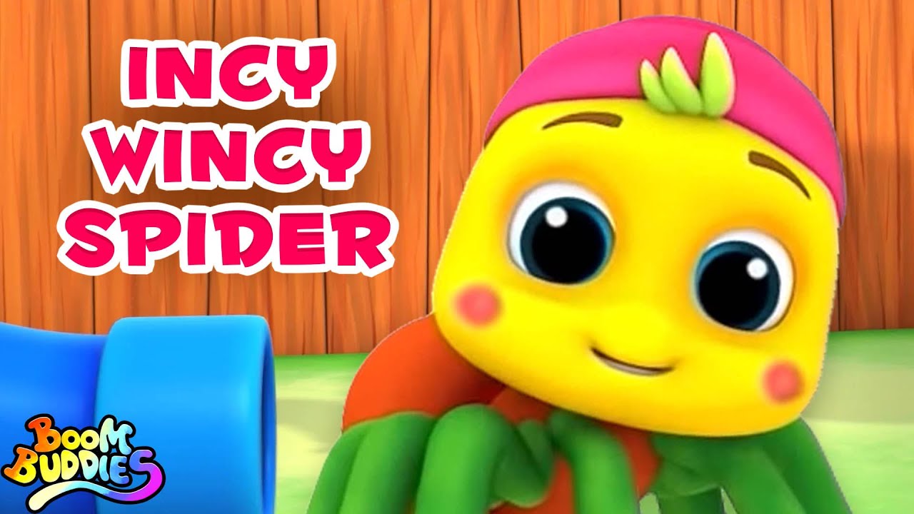 Incy Wincy Spider, Cartoon Videos and Preschool Rhymes for Kids - YouTube