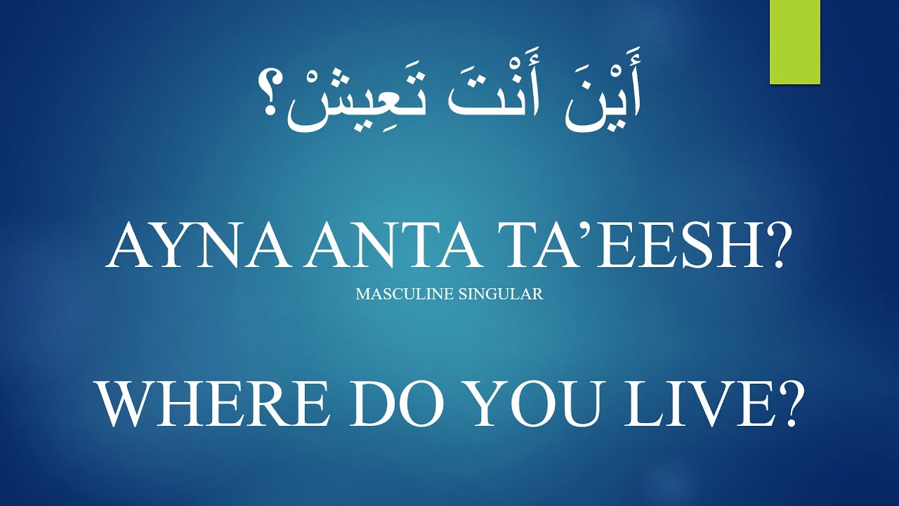 Ready to learn Arabic basics? Try "Arabic Basics Part SIX" today! - YouTube