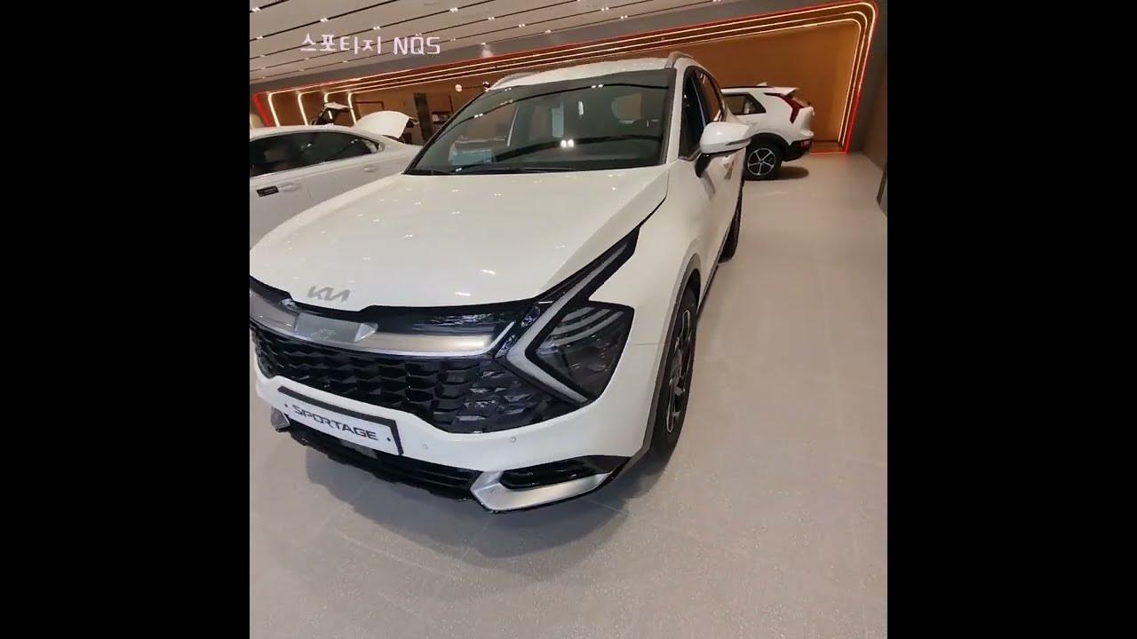 그리다 | 스포티지 NQ5 | 가솔린 1.6T 노블레스 2WD | 스노우화이트펄 | 브라운 - YouTube