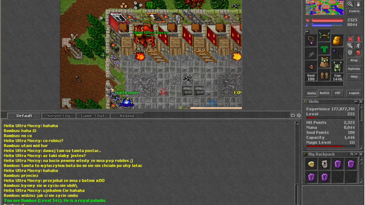 Tibiafun Ots - Bot kontra Players - Bot a prawdziwy tibijczyk jakie ma szanse? (szczera rozmowa ...