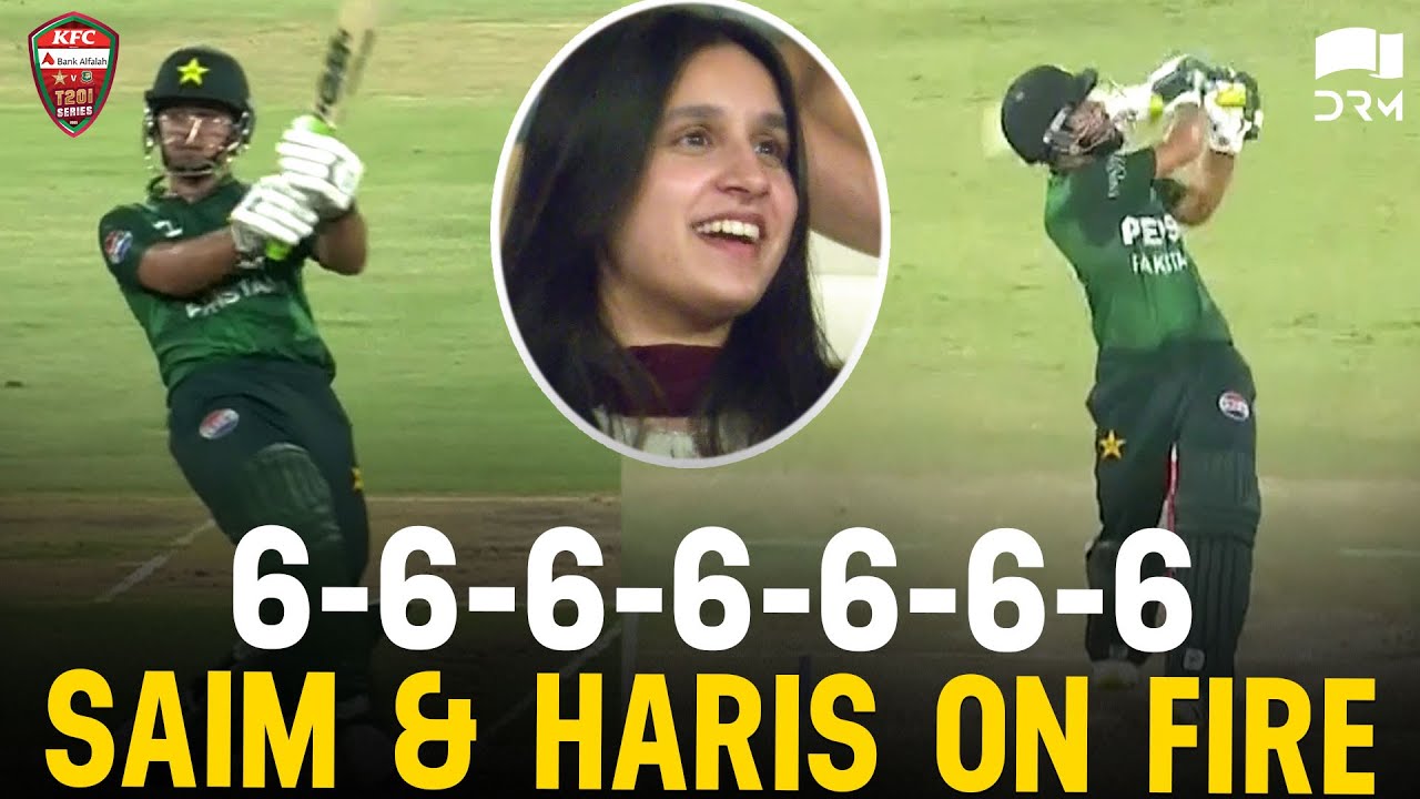 Saim Ayub & Haris On Fire 👌 | Pakistan vs Bangladesh | 3rd T20I, 2025 ...
