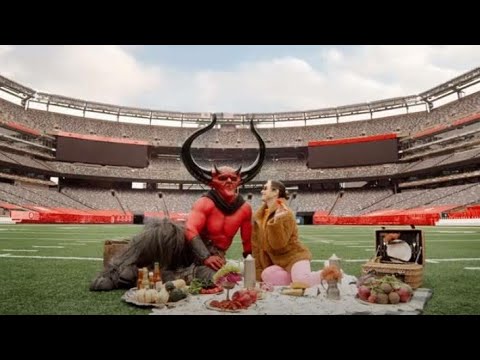 İnterneti Sallayan Video Çöpçatanlık uygulamasının reklamı viral oldu: Şeytan ve 2020 aşk yaşıyor