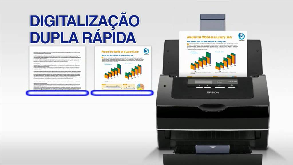 Scanner workforce PRO GT-S50 EPSON - YouTube