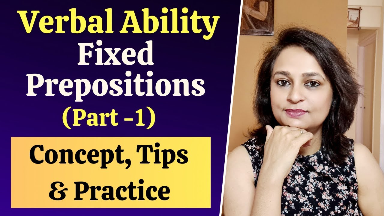 Fixed Prepositions in Verbal Ability - Placement Tests, Jobs & Exams ...