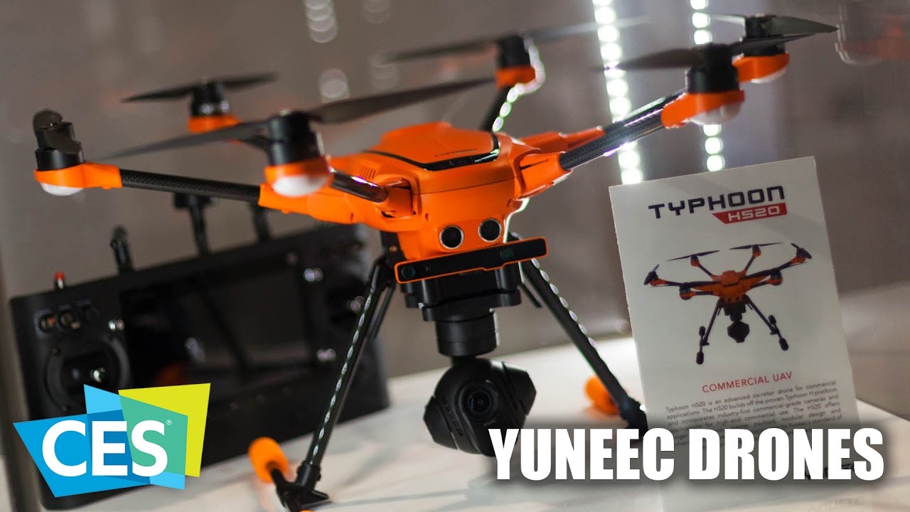 CES 2017: Yuneec Drones - YouTube
