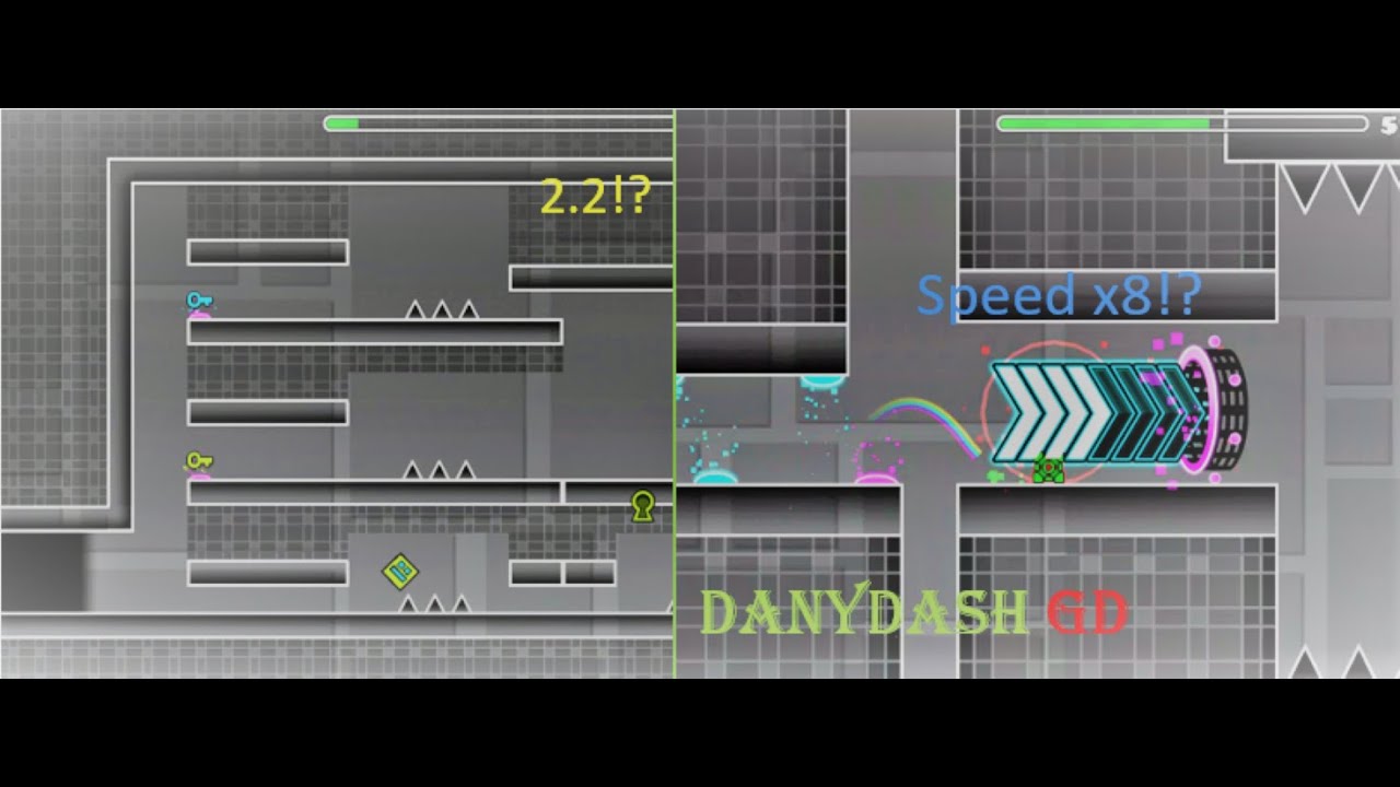 2.2 in 2.11!? - "Stranvel Lege" - Weird levels #4 | Geometry Dash ...