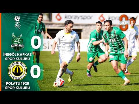 İnegöl Kafkas Spor Kulübü 0 - 0  Polatlı 1926 Spor Kulübü | Maç Özeti