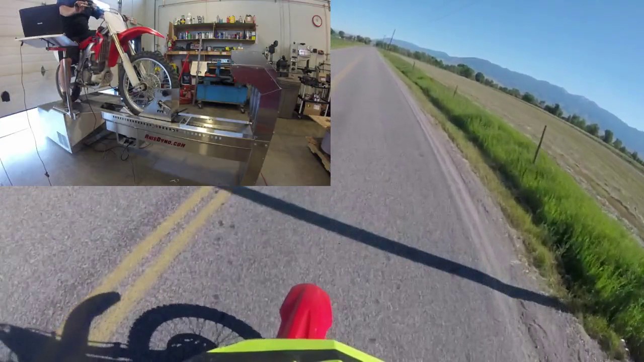 Honda CRF450 Road vs. Axis Dyno - YouTube
