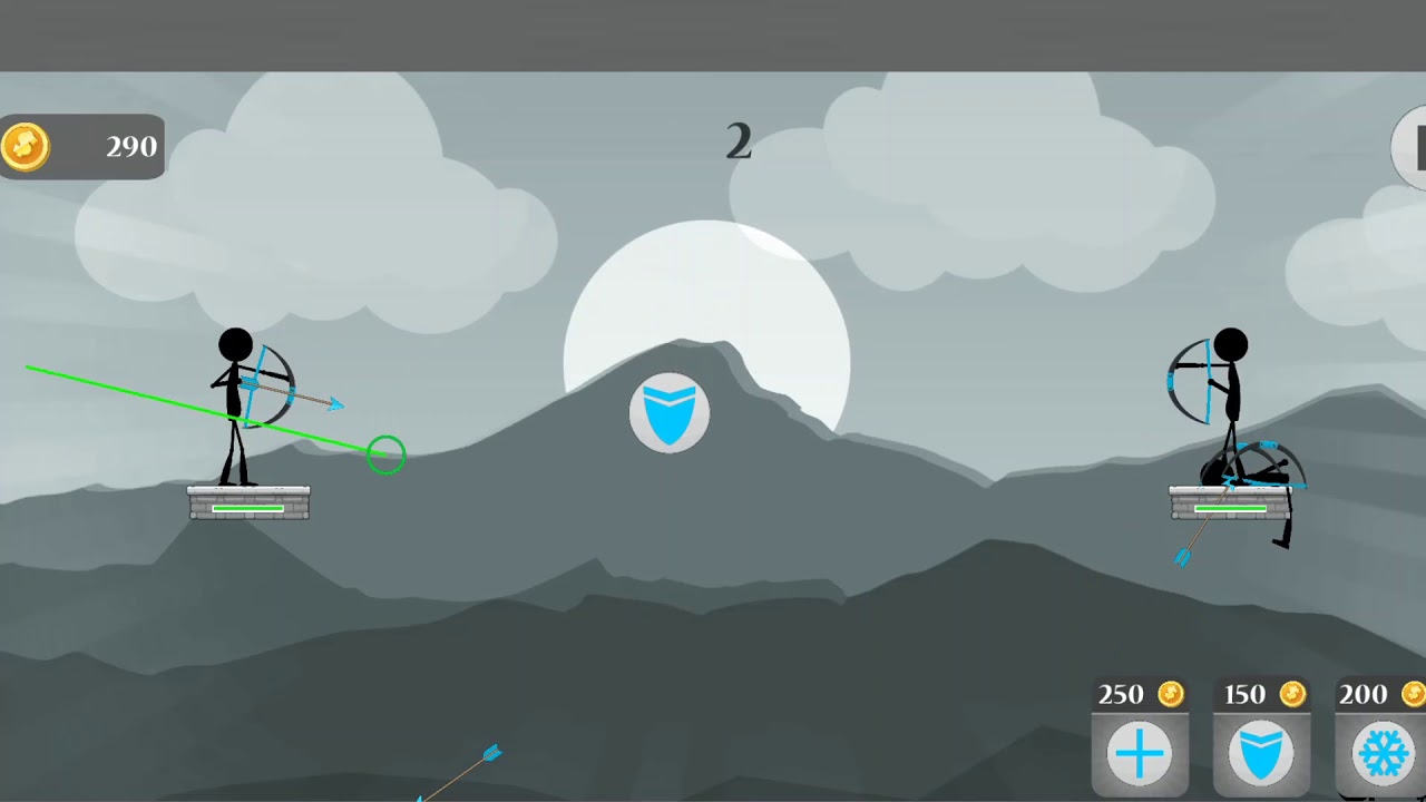 Arrow Battle Of Stickman - 2 player games - YouTube