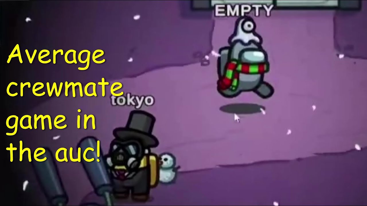 Average crewmate game with the Among Us crew! - YouTube
