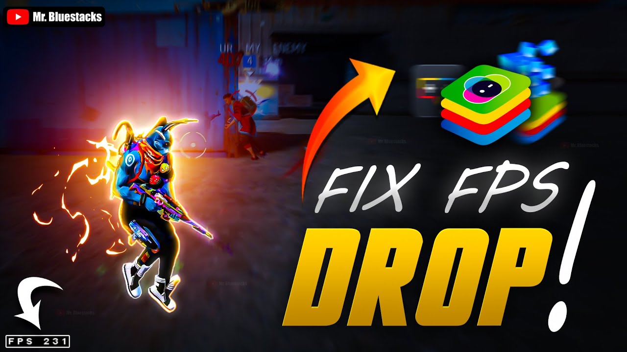 Free Fire Low- High - End PC FPS Drop Fix For Bluestacks 5 | Msi 5 ...