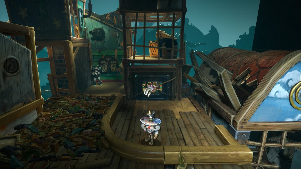 Once Upon A Puppet Gameplay 🧵 PS5 - Lovely platformer - YouTube