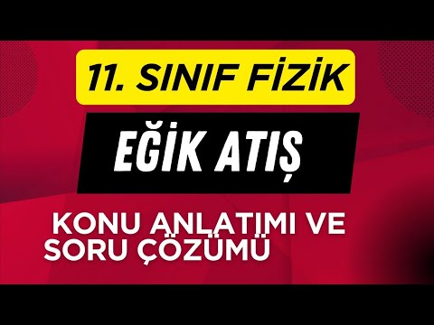 EĞİK ATIŞ | İKİ BOYUTTA HAREKET | 11. Sınıf Fizik Konu Anlatımı