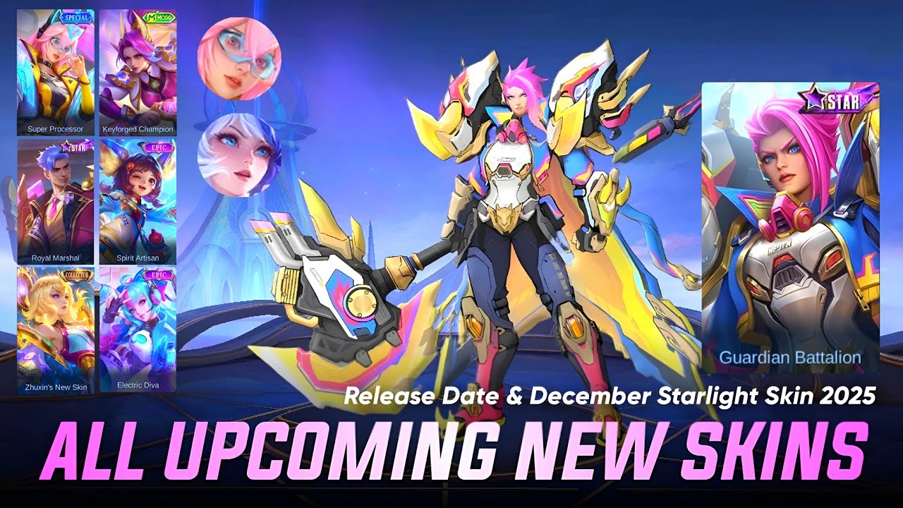 MOBILE LEGEND ALL UPCOMING SKINS - RELEASE DATE & NEW UPCOMING ...
