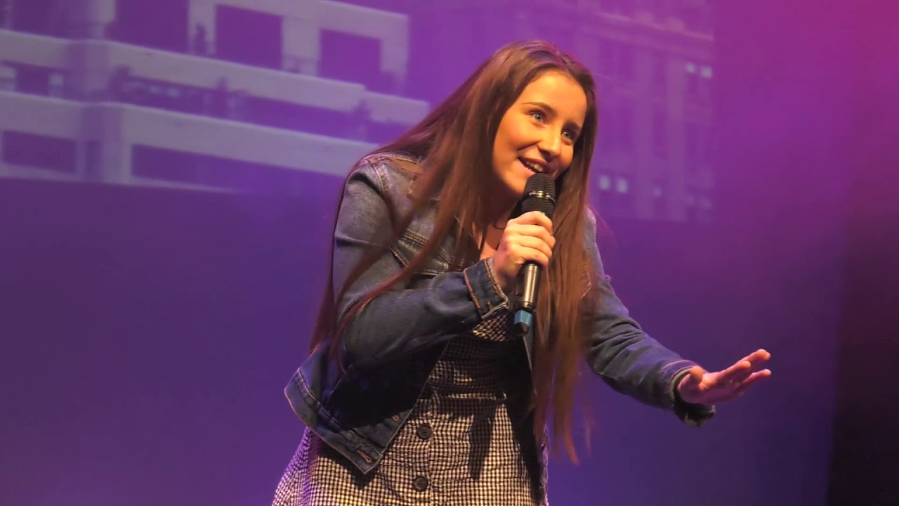 HOLLY HICKSON at Hayes Area Final TeenStar Music competition - YouTube
