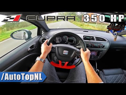 Seat Leon Cupra 350HP Manual POV Test Drive by AutoTopNL