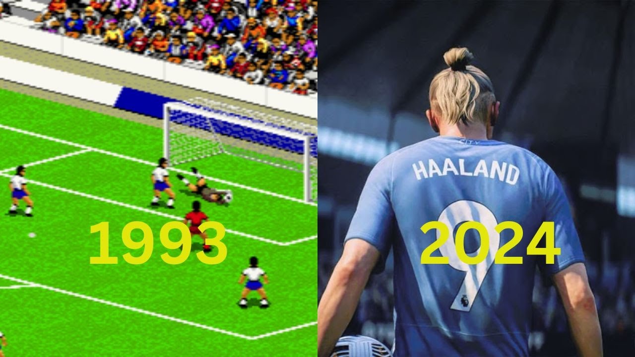 Evolution of FIFA Games 1993-2024 - YouTube