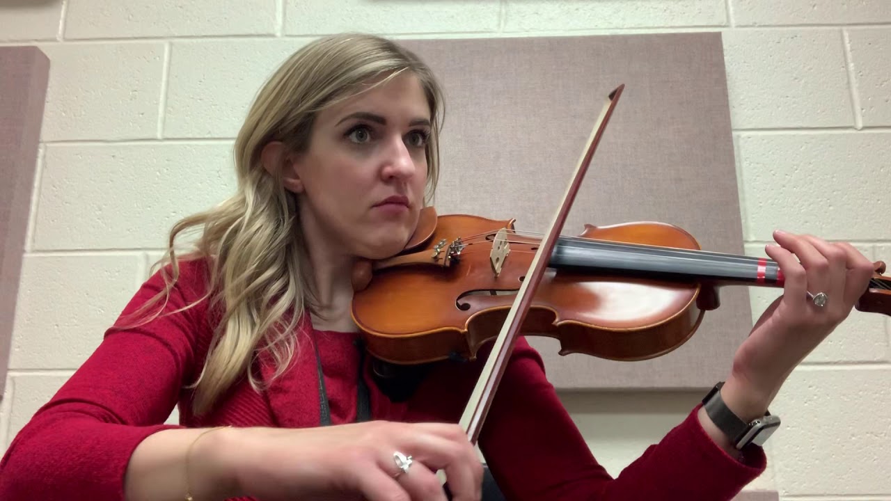 OA Advanced Audition Piece Violin - YouTube