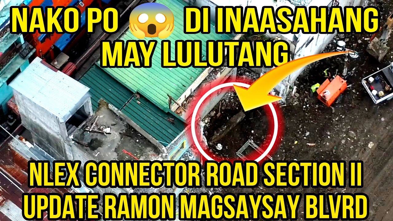 NAKO PO 😱 MAY LUMUTANG DI INAASAHAN | NLEX CONNECTOR ROAD SECTION II ...