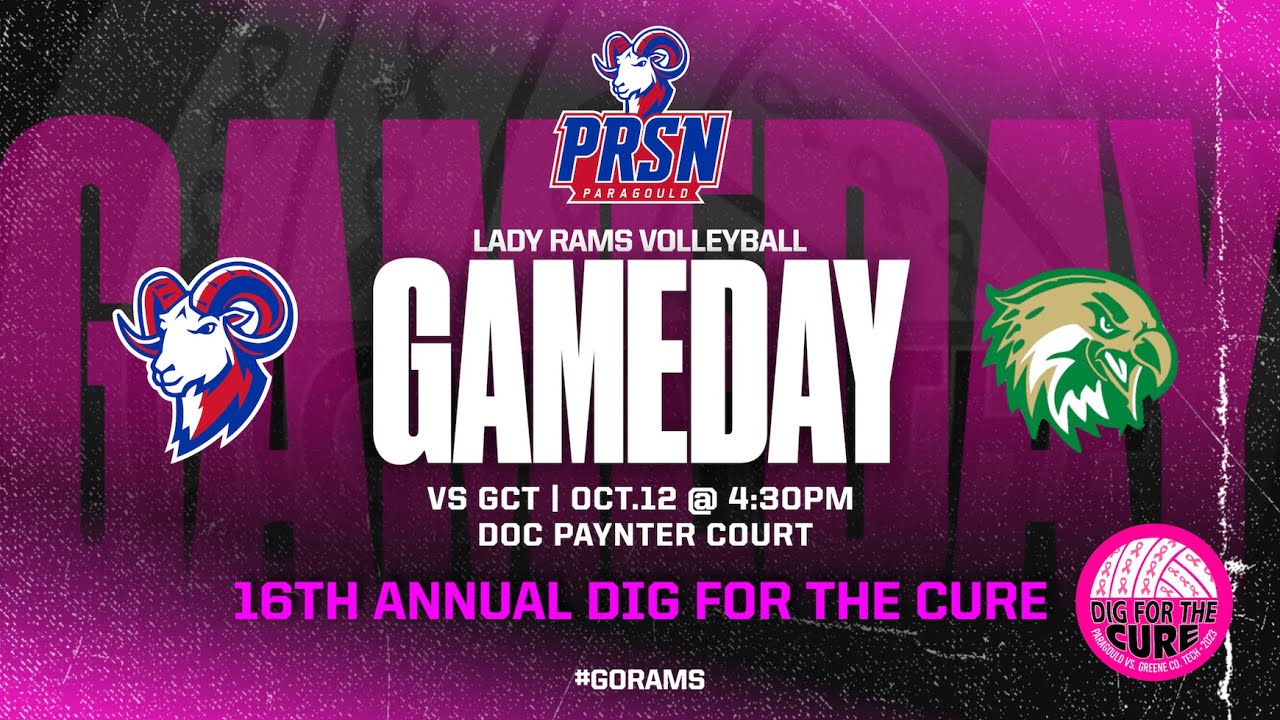 VOLLEYBALL - Lady Rams vs. Greene County Tech Lady Golden Eagles - 16th ...