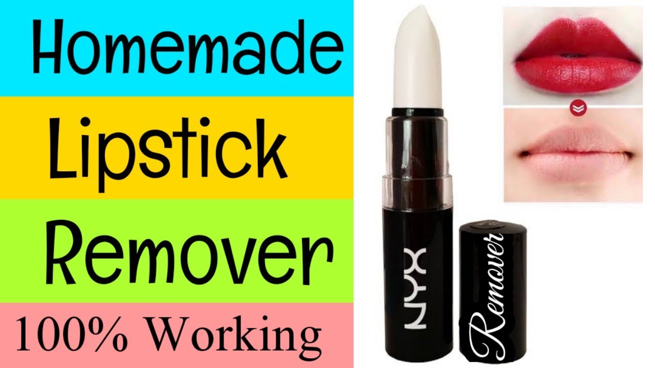 How to make lipstick remover at home||lipstick remover||lipstick ...