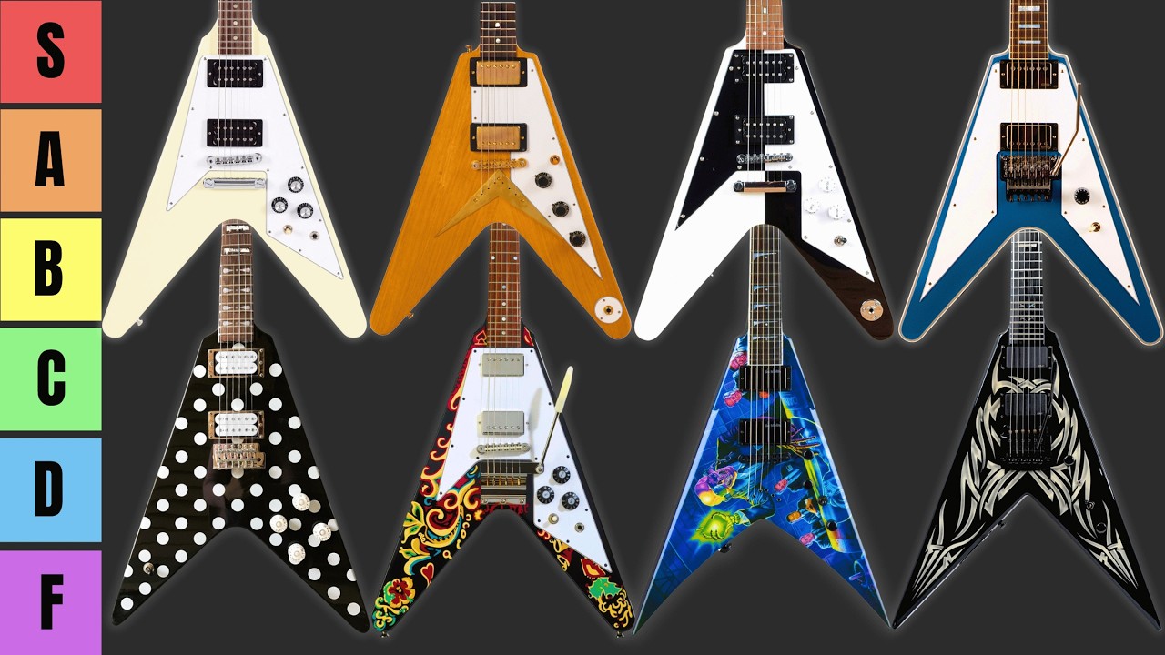 FAMOUS FLYING V TIER LIST🤘 - YouTube