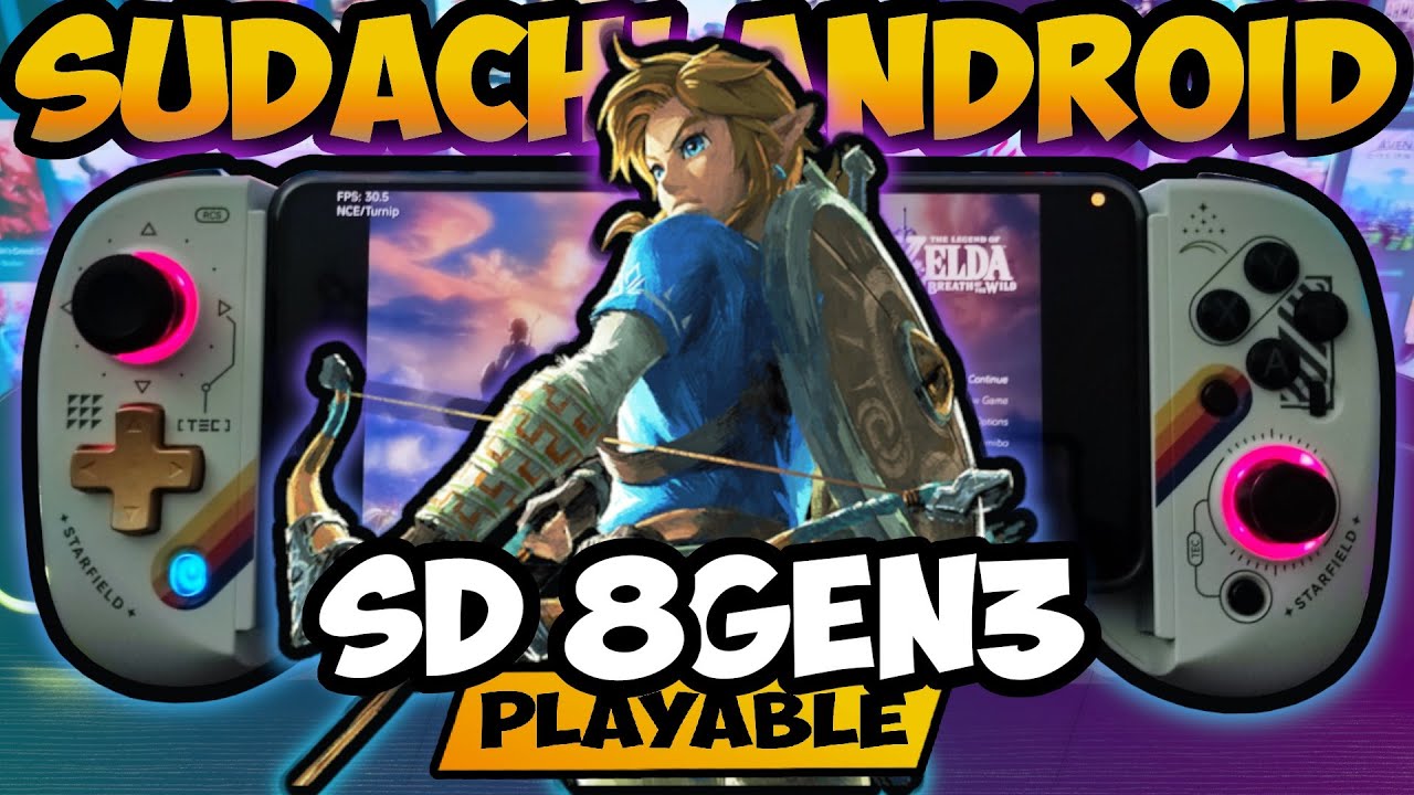 SUDACHI Emulator - The Legend of Zelda BOTW | SD 8 Gen 3 | K70 PRO ...