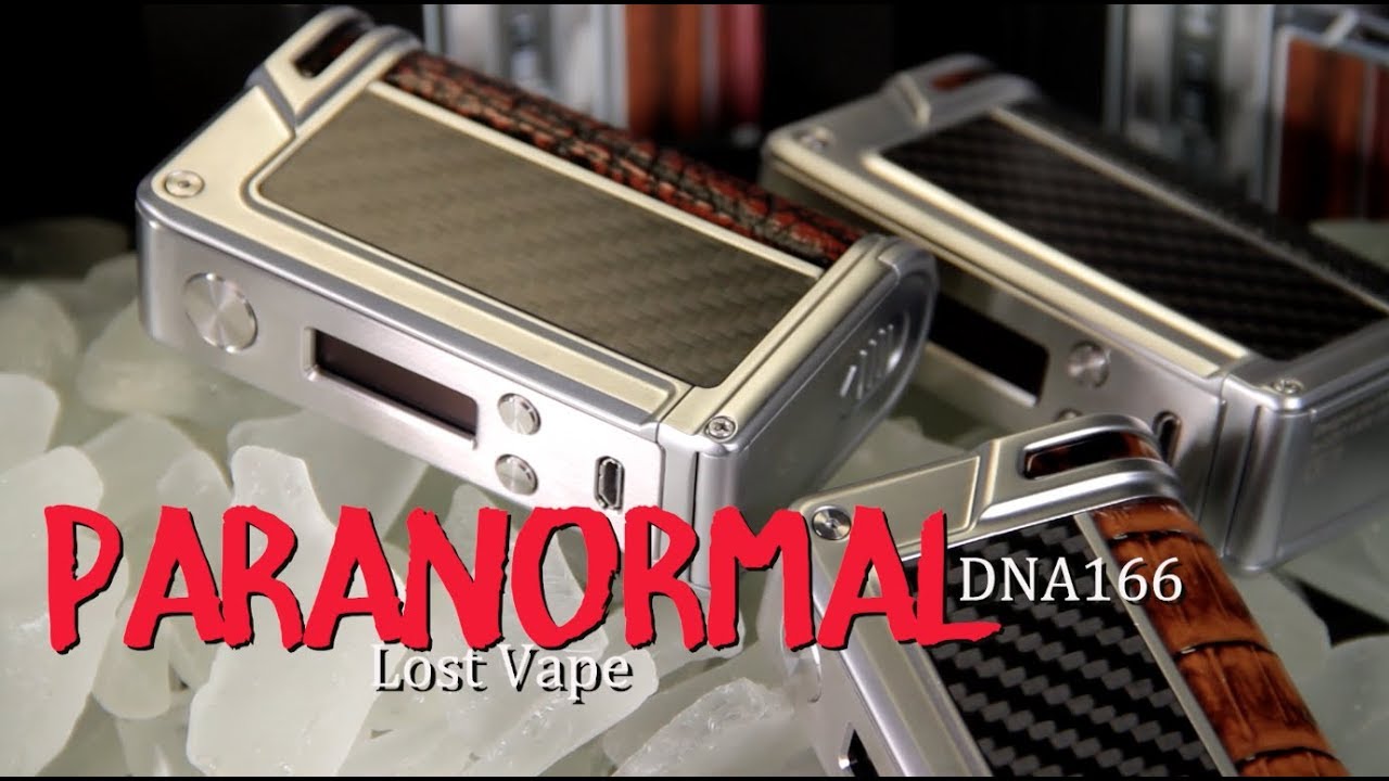PARANORMAL DNA166 Box Mod by Lost Vape (MOD REVIEW) - YouTube