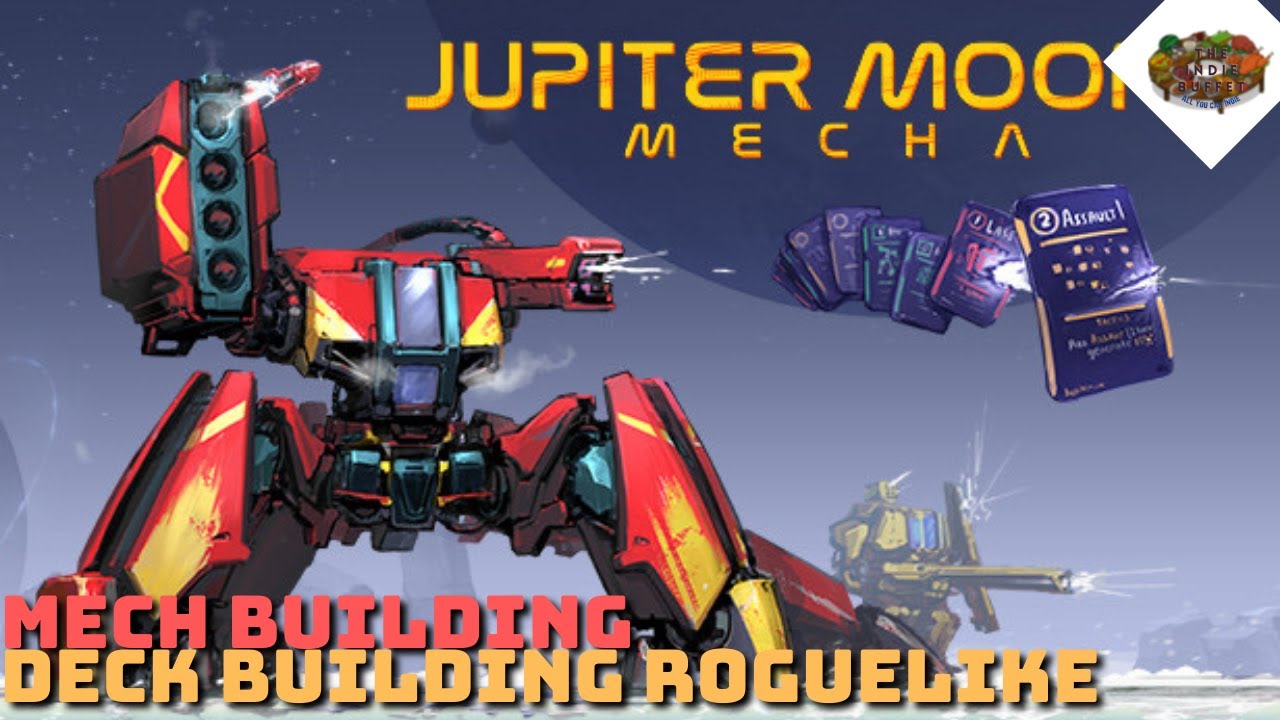 Mech Building Deck Building Roguelike | Jupiter Moons: Mecha - YouTube