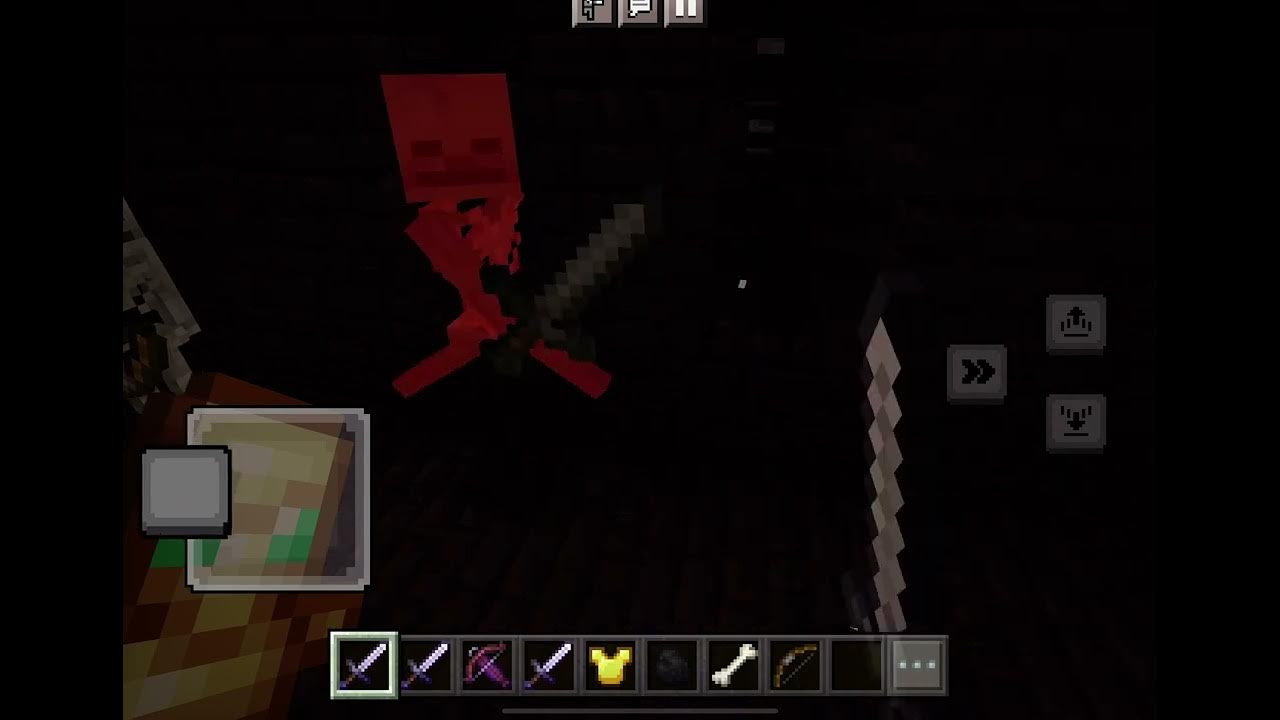 Skeleton with a sword in Minecraft? - YouTube