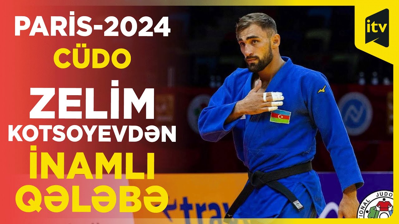 Paris-2024 | Zelim Kotsoyev 1/8 final mərhələsində polşalı rəqibini ...