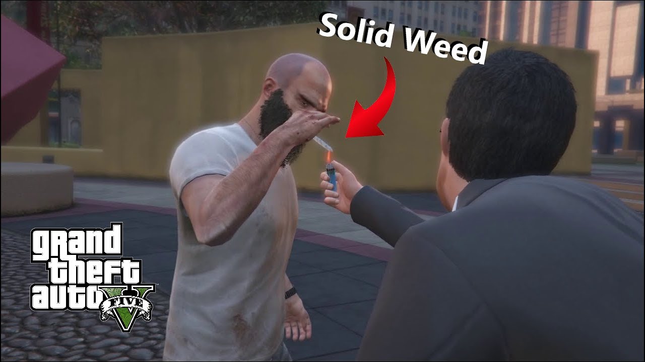 GTA 5 - When Trevor get SOLID WEED ( Grass roots Trevor ) - YouTube
