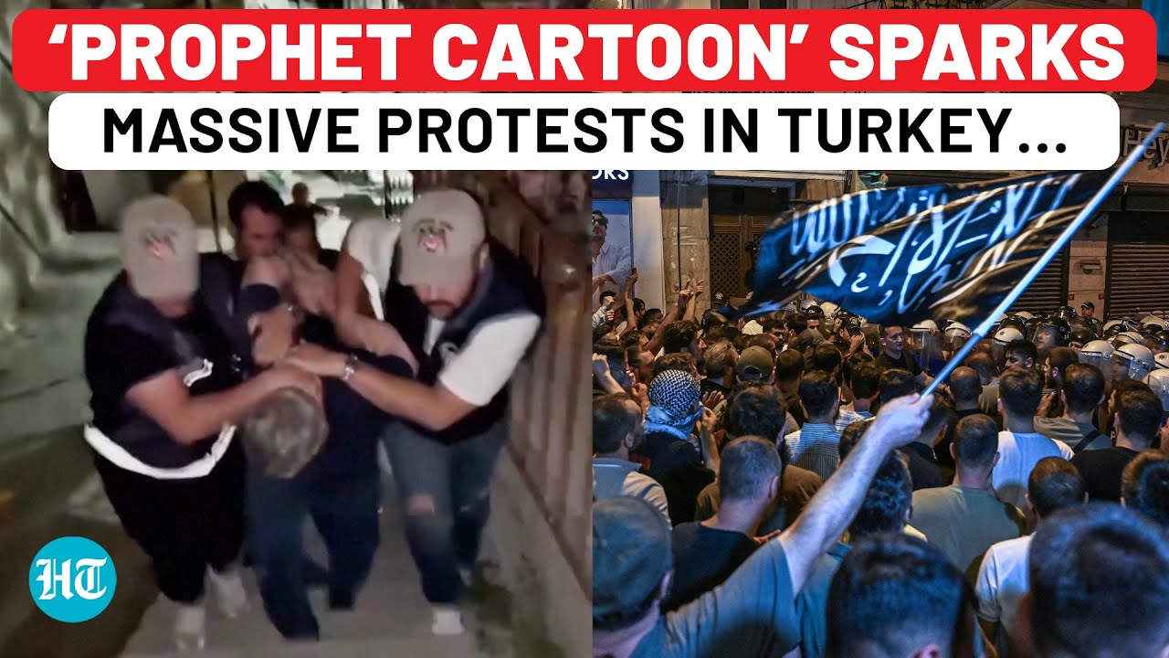 Turkey Erupts In Protests Over Alleged Prophet Cartoon, Editor ...