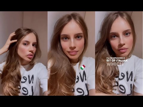 XENIA TCHOUMI LA MIA PRIMA LINGUA È L'ITALIANO (MY FIRST LANGUAGE IS ITALIAN)