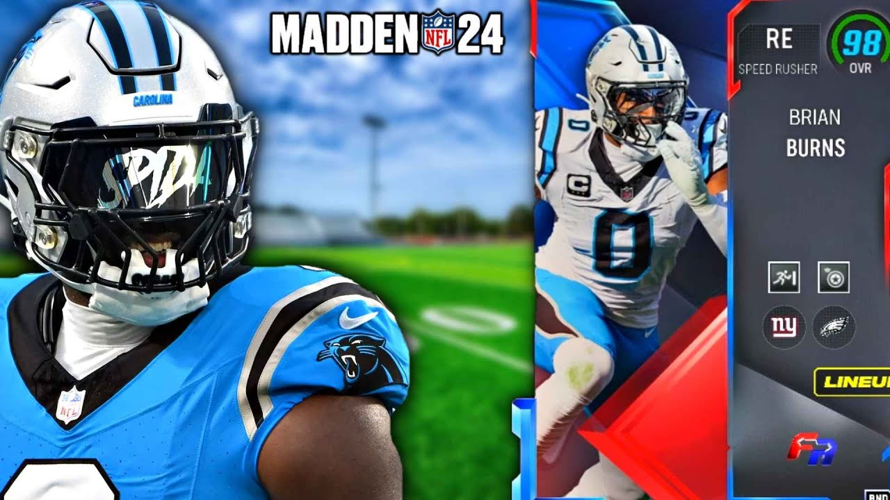 BRIAN BURNS WILL SINGLE HANDEDLY WIN U GAMES | MADDEN 24 - YouTube
