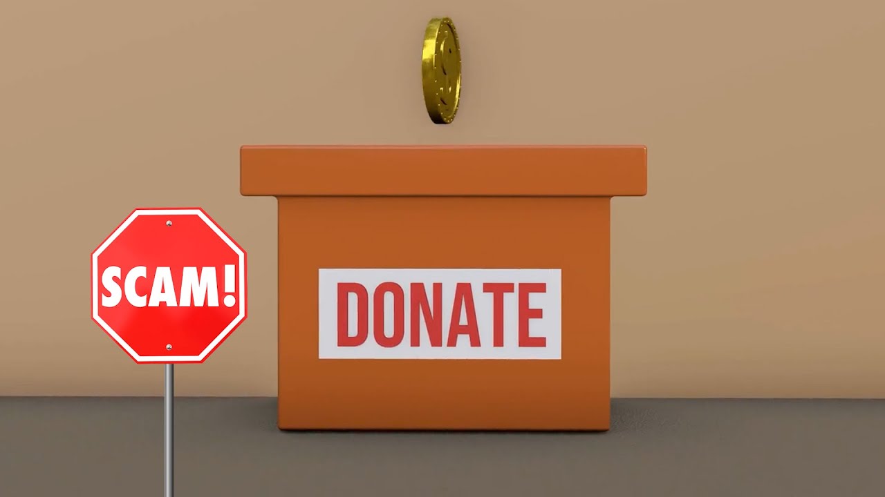 Charity Scam Alert ‼️ - YouTube