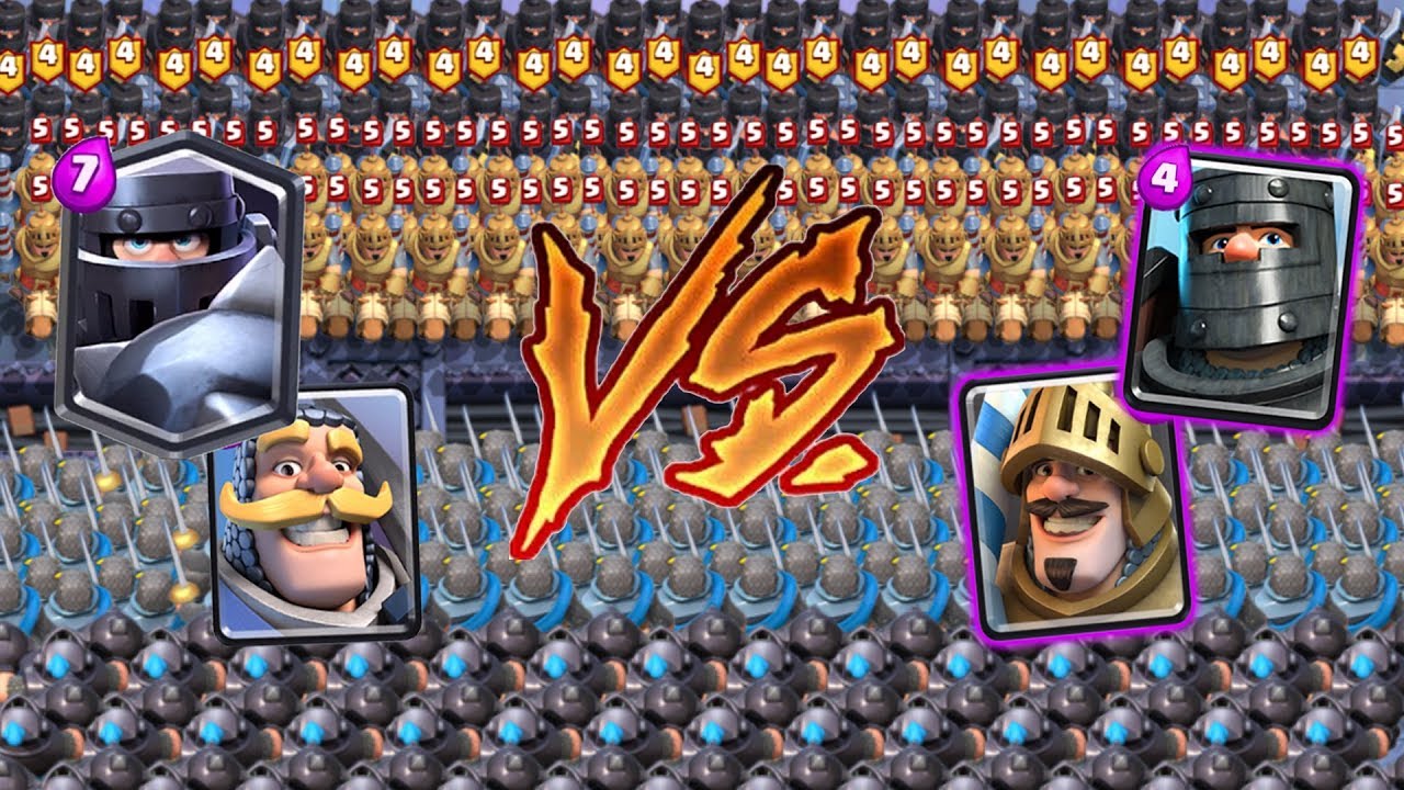 Mega Knight Team VS Prince Team | Clash Royale Team Challenge #4 - YouTube