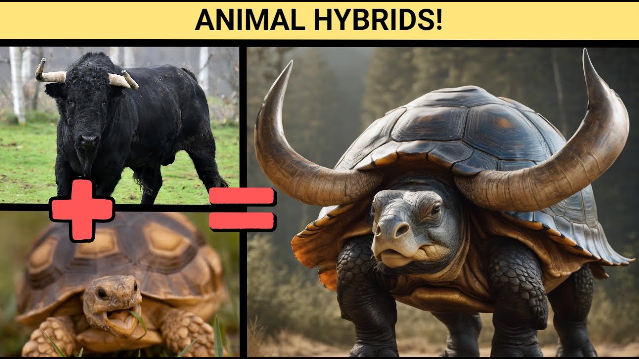 Ai-created Animal Hybrids That Will Blow Your Mind! - Part 41 - YouTube