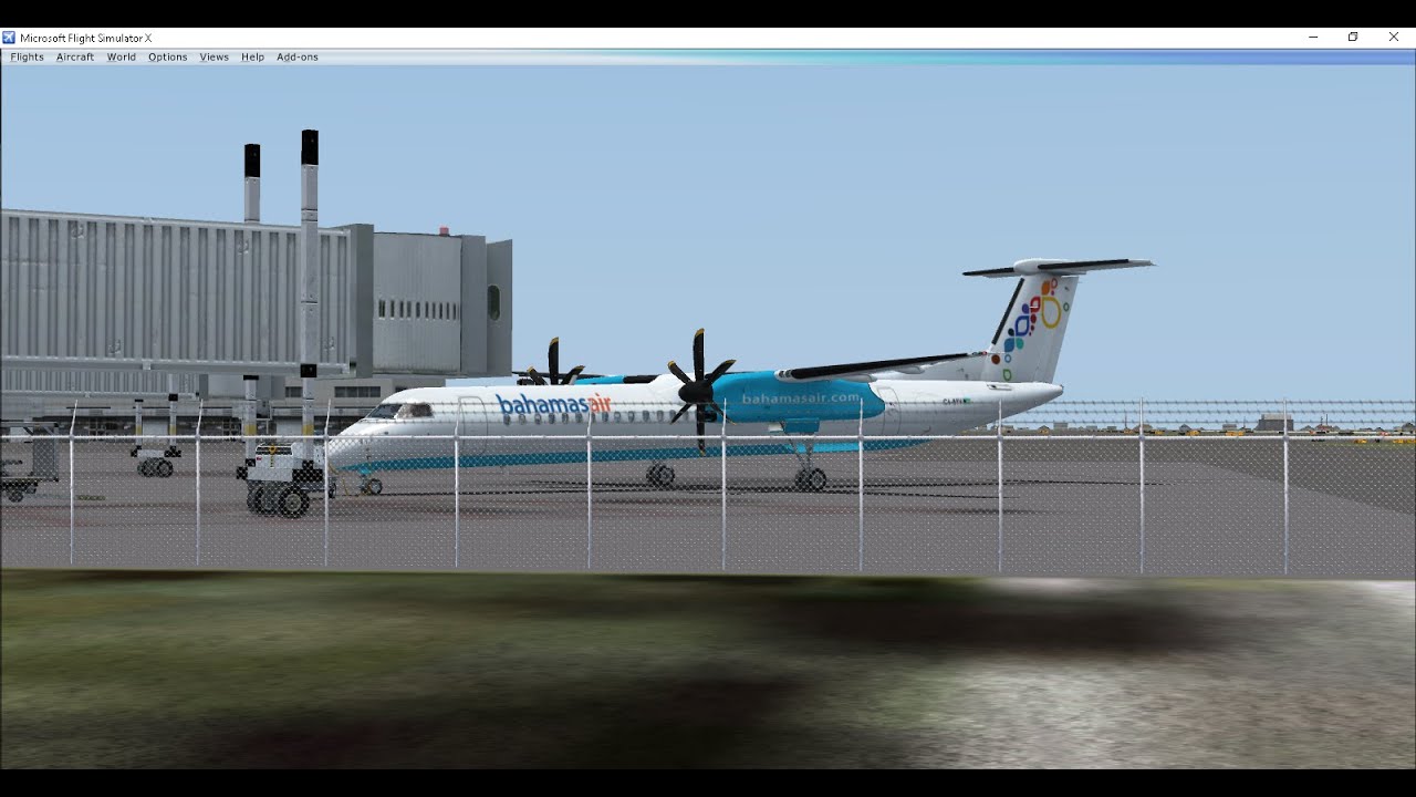 FSX STEAM | DASH 8 Q400 | VATSIM | MYNN-KFLL - YouTube