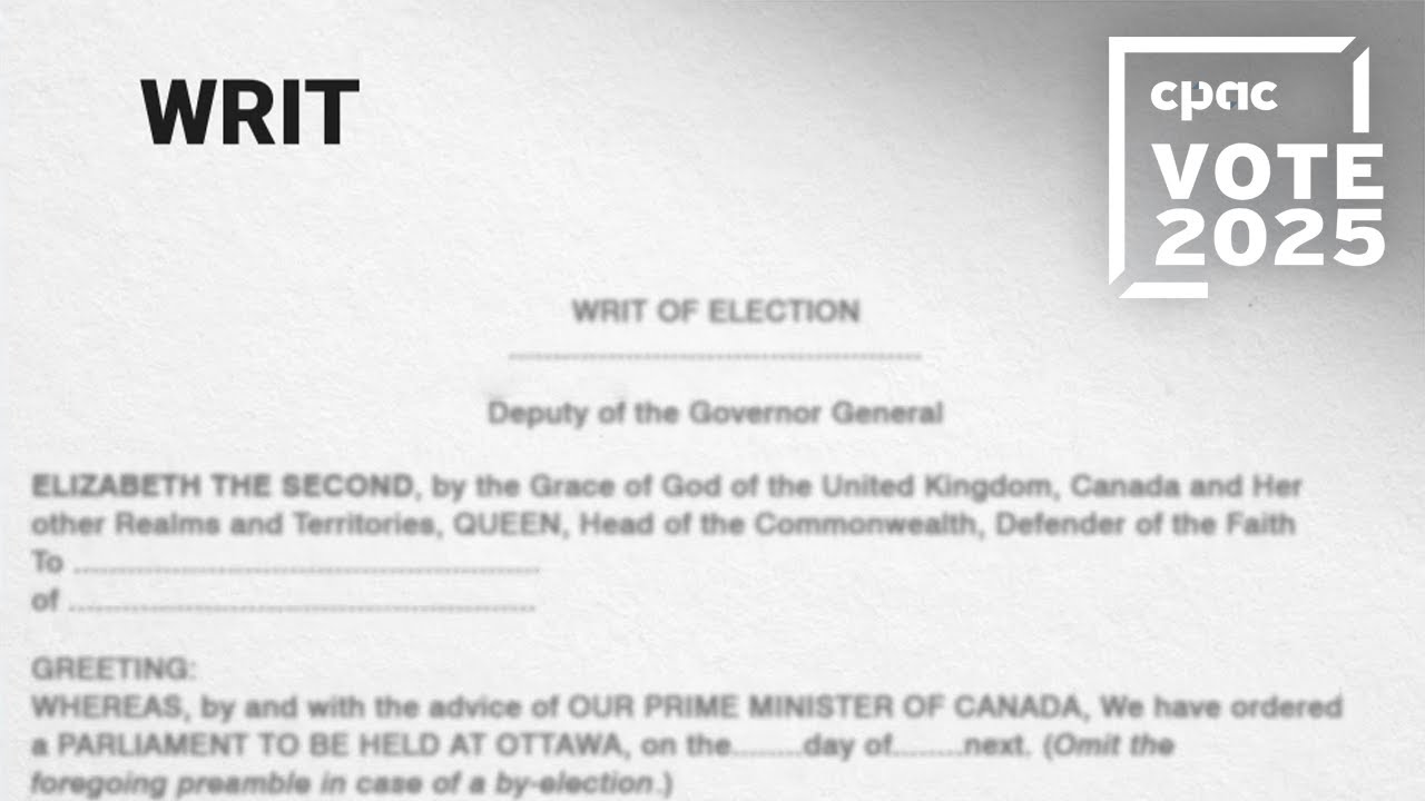 Campaign Slang: What is the "writ”? - YouTube