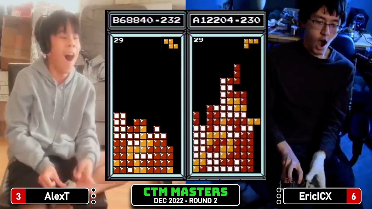 THIS SHOULD BE IMPOSSIBLE! Alex T, Eric | Rd 2 | Classic Tetris Monthly ...