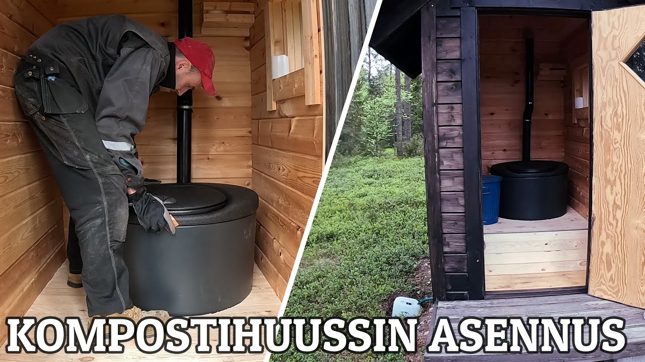 Kompostoiva huussi - Rakennetaan & Asennetaan Kekkilän 230L ...