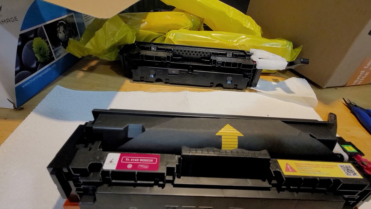 DIY/REVIEW: How to transfer chip on toner and replace HP Color Laser ...