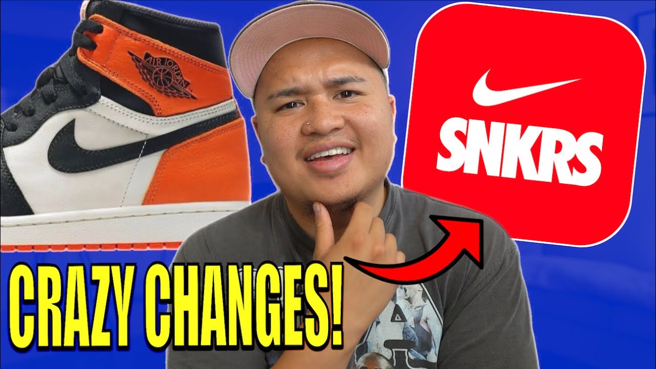 NIKE MAKING HUGE CHANGES ON SNKR APP DROPS! GOOD OR BAD? - YouTube