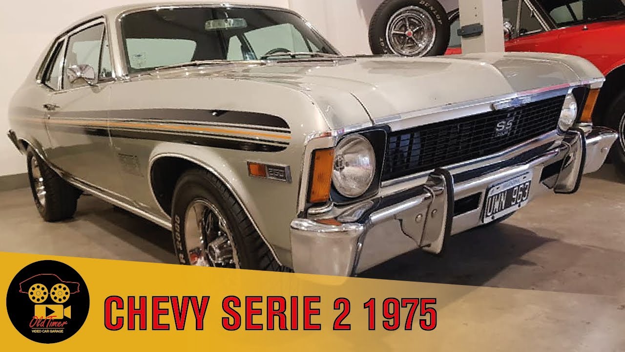 Coupe Chevy Serie 2 Año 1975 Color Plata Quasar Original Sin Restaurar ...
