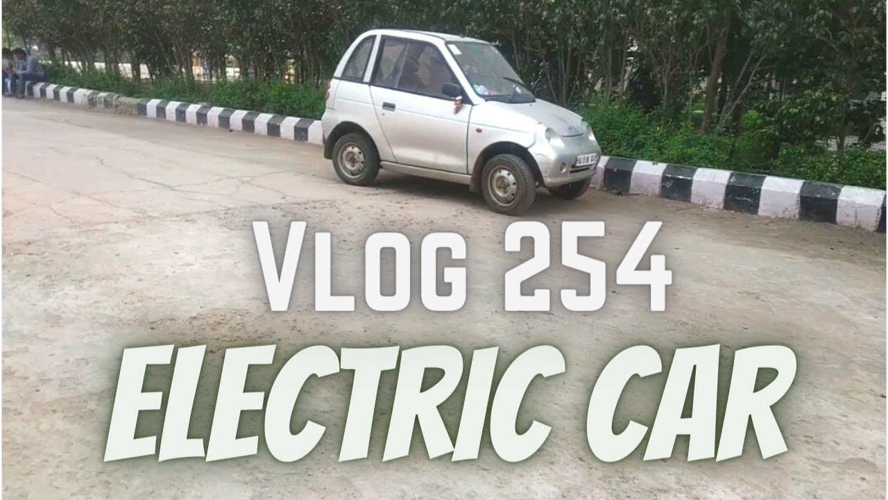 College me itni choti Car 😀 #vlog 254 #youtube #electric #car - YouTube