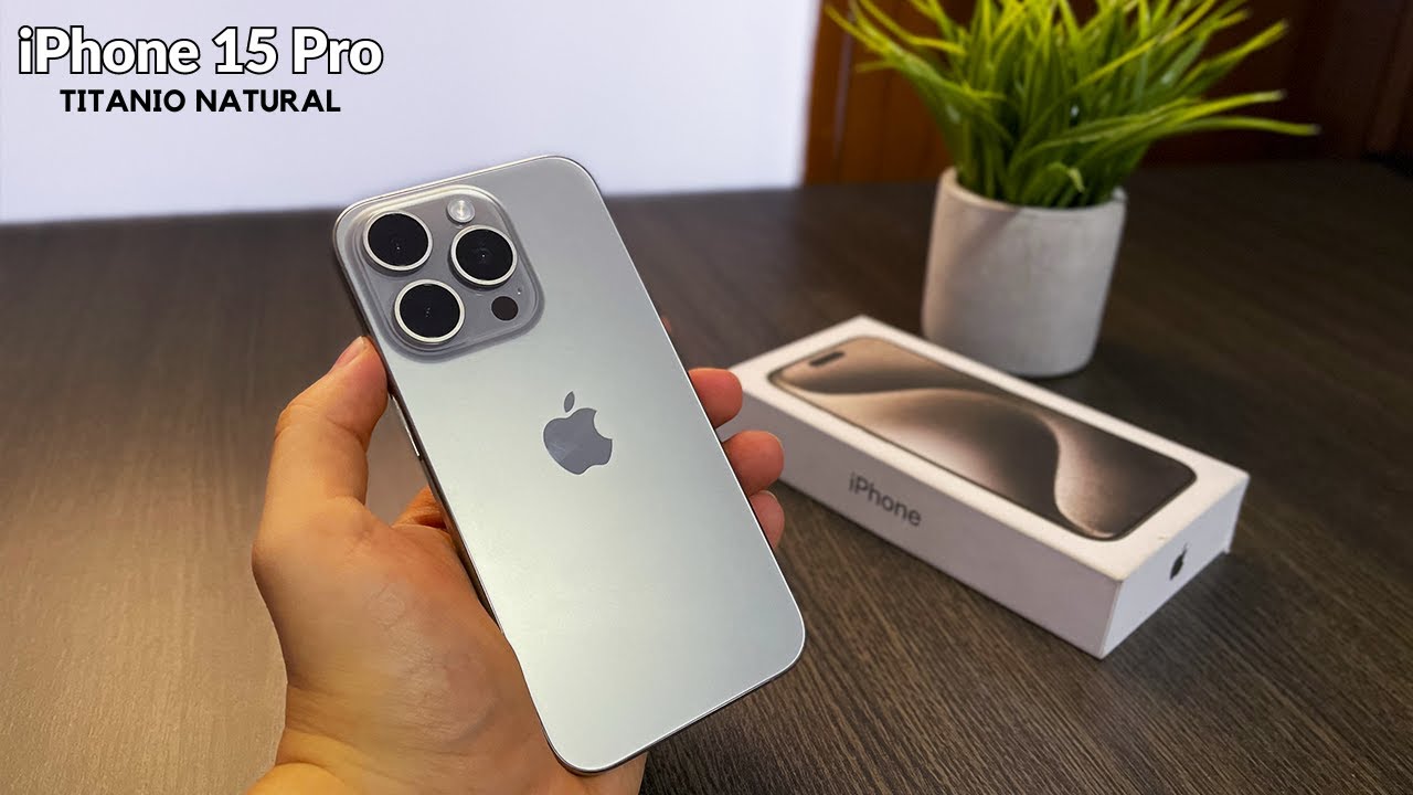 Nuevo iPhone 15 Pro - Unboxing y review completo - YouTube