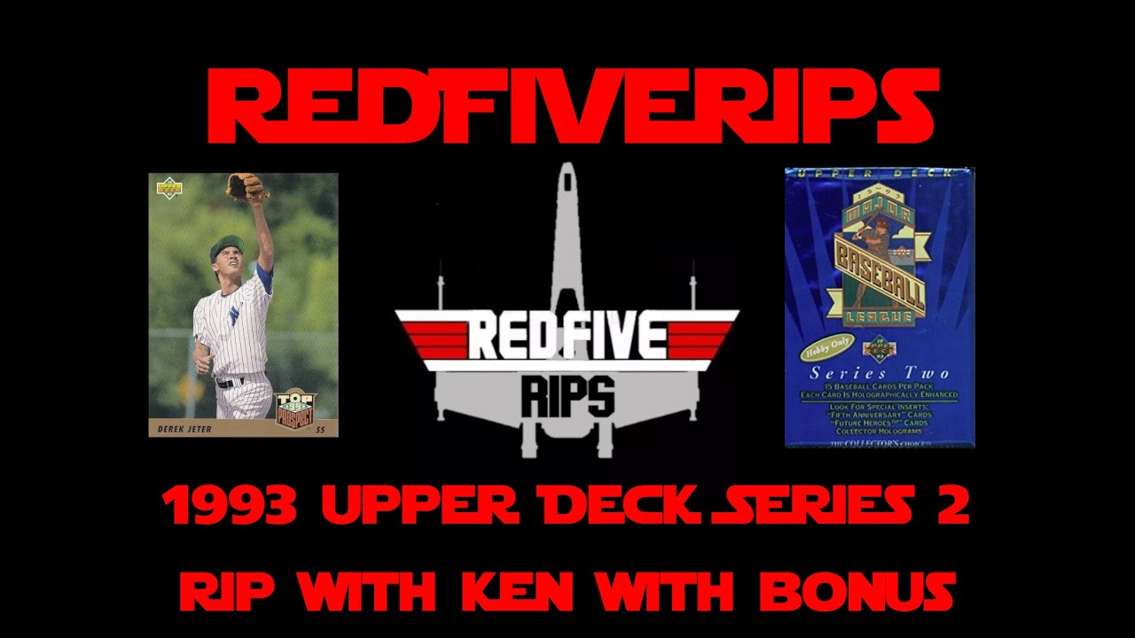 1993 Upper Deck Jeter Hunt with Ken plus Donruss Elite bonus video - YouTube
