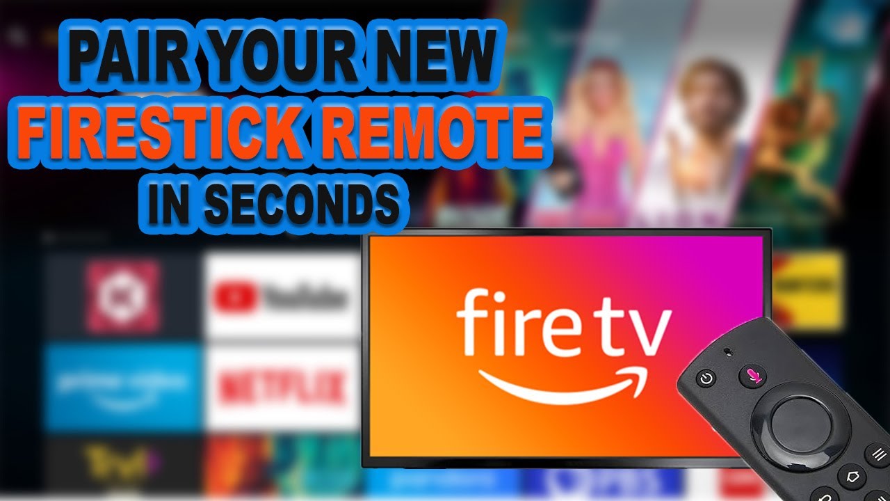 How To Pair your New Amazon Firestick Remote without the Old Remote ...